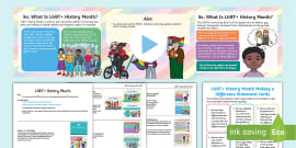LGBT+ History Month Display Pack (l'enseignant a fait)