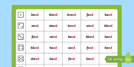 Final 'st' Blend Flash Cards (teacher made)