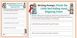 Little Red Riding Hood Poem | Twinkl | EYFS | Poetry