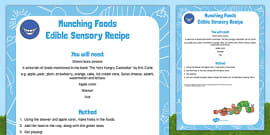 Rainbow Noodles Edible Sensory Recipe (teacher made)