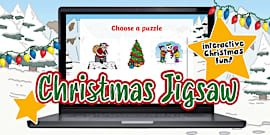 All About Christmas Interactive Memory Pairs Game