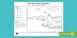 FREE! - Polar Bear Maze Activity Worksheets (teacher made)