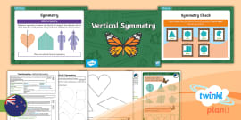 Lines of Symmetry Worksheet | Mirror Symmetry Activity