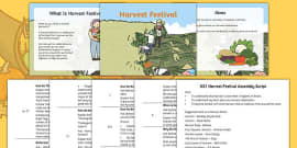Harvest Play Script (teacher made) - Twinkl