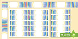 Mental Health and Wellbeing KS1 Border Strips (Teacher-Made)