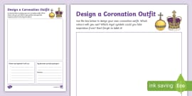 Design a Coronation Invitation Template (teacher made)