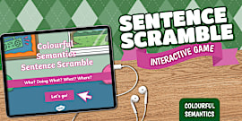 Sentence Building Interactive Game | Twinkl