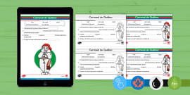 Draw Bonhomme Carnaval Activity Sheet