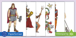 Skryf Mites en Legendes Plekke Plakkate (teacher made)