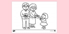 FREE! - child presenting to class | Colouring Sheets