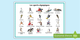 Coloriage magique pour Jeux Olympiques 2024 - Twinkl