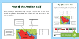 FREE! - Places in Qatar Interactive Matching Activity