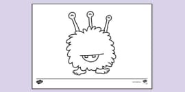 Monster Tracing Activity (teacher made)