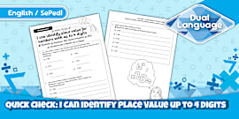 Grade 4 Maths Expanded Notation for Place Value Sepedi/Eng
