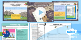 PlanIt English Year 1 Explorers: Bear Hunt Planning Overview to Support