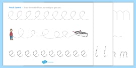 Draw a Penguin Pencil Control Activity (teacher made)