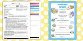 Bread Recipe Sheets (teacher made)