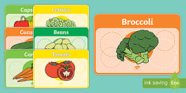 Vegetable Display Posters (teacher made)