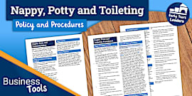 Sleep and Rest Policy and Procedure for Early Years Settings
