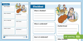 Shabbat Word Mat (Hecho por educadores) - Twinkl
