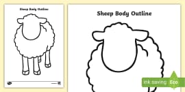 Sheep Colouring Sheet | Colouring Pages (teacher made)