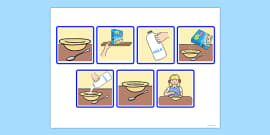6 Step Sequencing: Making a Bed Sequencing Cards