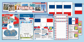 France Celebration Resource Pack (teacher made) - Twinkl