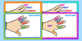 Question Words Poster Pack (teacher made) - Twinkl