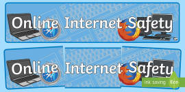 E-Safety Poster | How To Stay Safe Online Poster