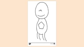 FREE! - Human Body Colouring | Colouring Sheets - Twinkl