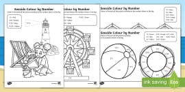 Pirate Themed Addition to 100 Colour by Numbers - Twinkl