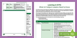 What is Expressive Arts and Design? | EAD | EYFS | Wiki