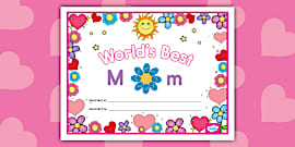 Buzzing With Love Poem Mother's Day Fingerprint Craft