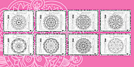 Mindfulness Colouring Placemat Pack - Twinkl - KS2 - Twinkl