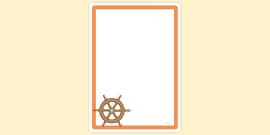 FREE! - Rocket Ship Page Border | Page Borders | Twinkl