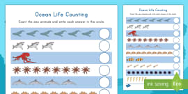 Numbers 0-20 on Number Line - education, home school, free