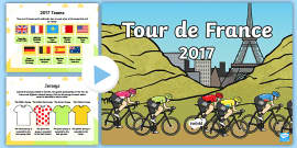 Tour de France Yorkshire Holiday Brochure Writing Activity
