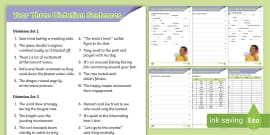 Year 6 Dictation Passage and Sentences Assessment Pack