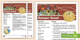 Damper Recipe Sheets (teacher made)