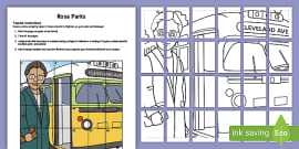 Rosa Parks Read and Sequence Activity (teacher made)