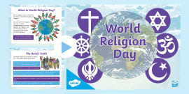 World Religion Day Word Mat (teacher made) - Twinkl