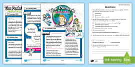 KS1 Neil Armstrong Differentiated Reading Comprehension Activity