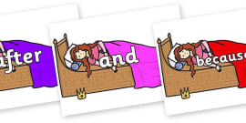 Sleeping Beauty Word Mat (teacher made) - Twinkl