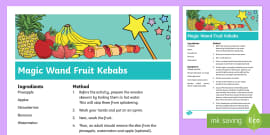 Design a Fruit Kebab Cutting Skills Activity