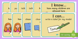 FREE! - 👉 Construction Area for Kids | Word Display Posters | Year 1-6