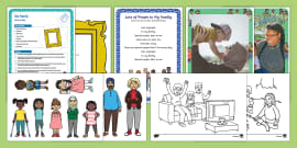 Ages 0-2 All About Me - My Body Resource Pack (teacher made)