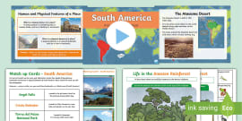 Introduction North America Lesson Teaching Pack - resource pack