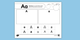 Letter Aa Activity Pack (l'enseignant a fait) - Twinkl