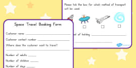 Space Travel Agents Role Play Pack (teacher made) - Twinkl