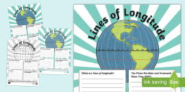 Lines of Latitude and Longitude Animation | Twinkl Go!